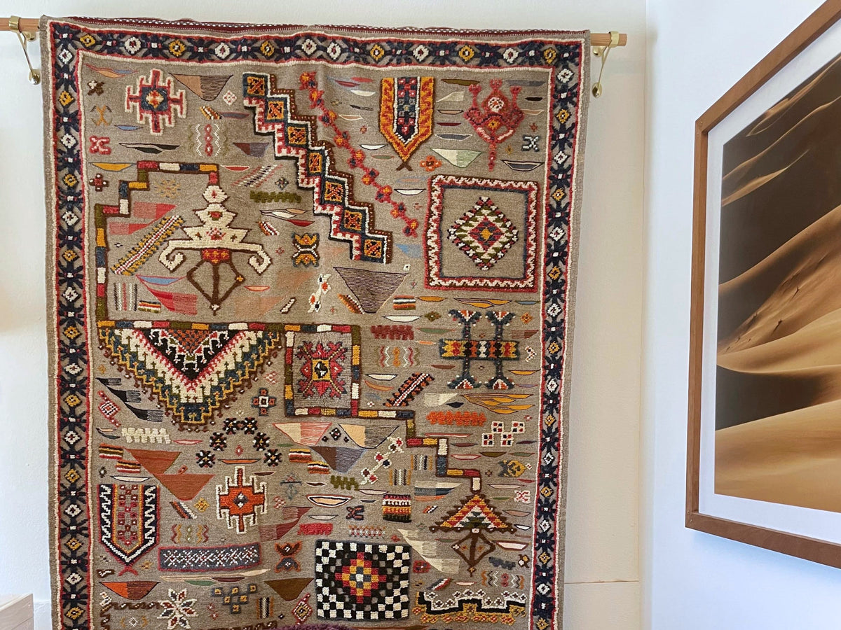 Mixed weave Moroccan Rugs– Kantara | Moroccan Rugs